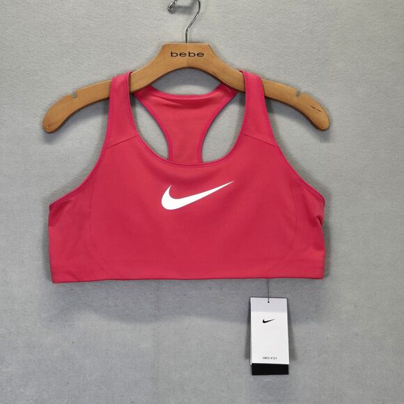 Nike | Tops | Nike Drifit Shape 2 High Impact Womens Xl Pink Sports Bra ...